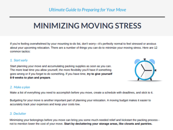 Download the Printable Ultimate Guide to Preparing for Your Move