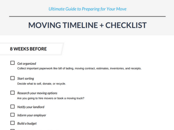 Download the Printable Ultimate Guide to Preparing for Your Move